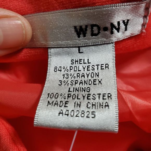 WD.NY | Jackets & Coats | Wdny Pink Blazer Size Large Nwt | Poshmark